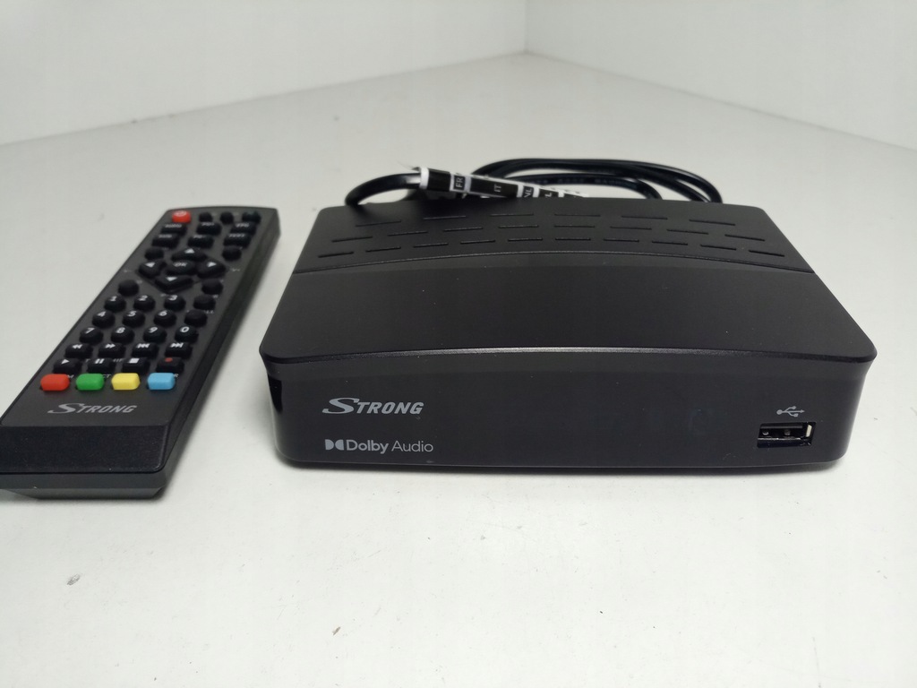 Tuner telewizji naziemnej DVB-T2 STRONG SRT 8209 - 12300904741 - oficjalne archiwum Allegro