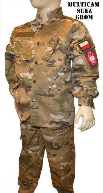 Mundur GROM Multicam SUEZ moro strój żołnierza 146 - 11573970506 ...