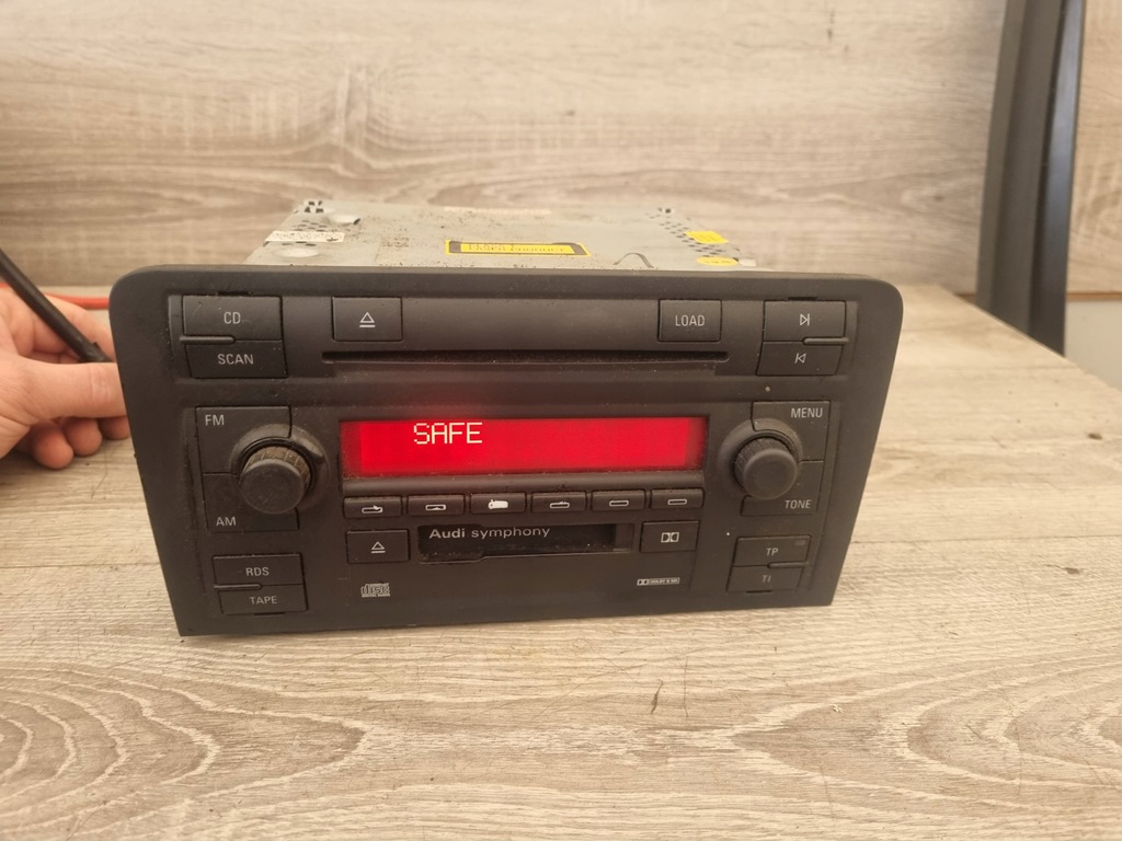 radio fabryczne CD SYMPHONY Audi A3 8P + KOD - 15193891751 - oficjalne archiwum Allegro