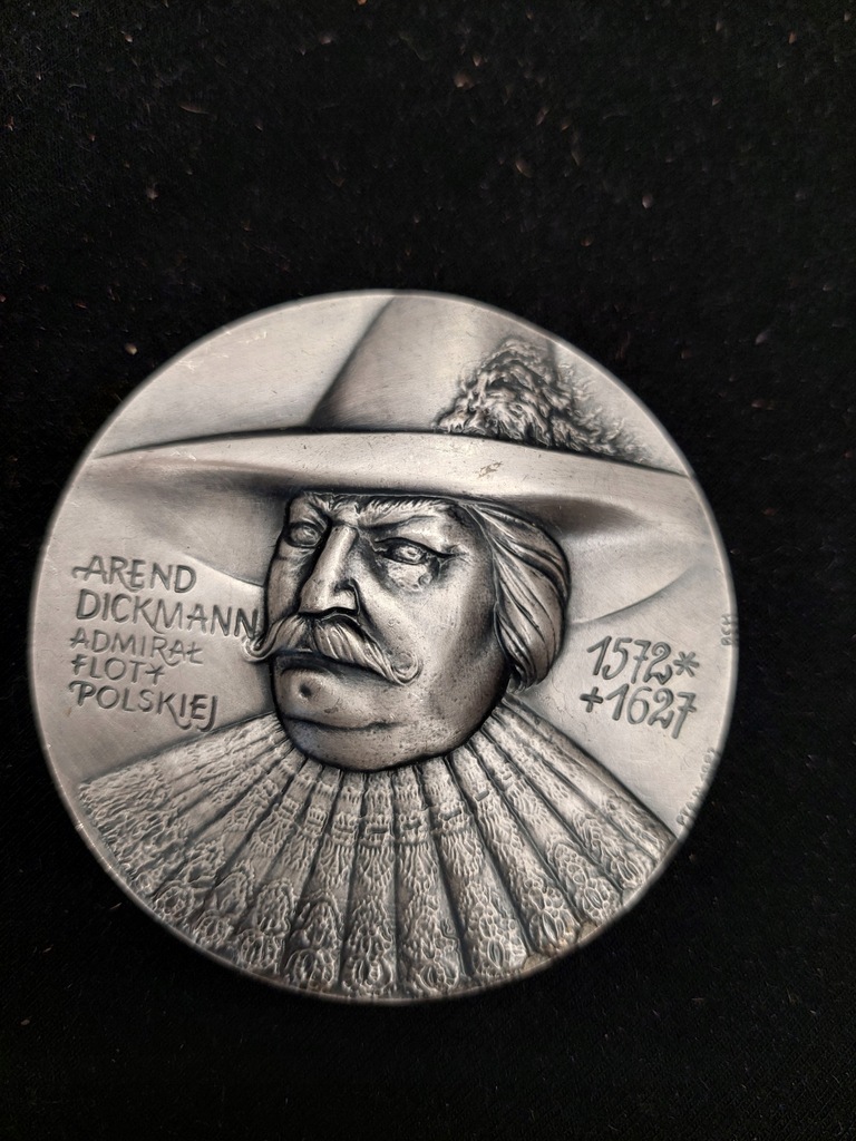 Medal bitwa pod Oliwą admirał Arend Dickmann - 11529493570 - oficjalne ...
