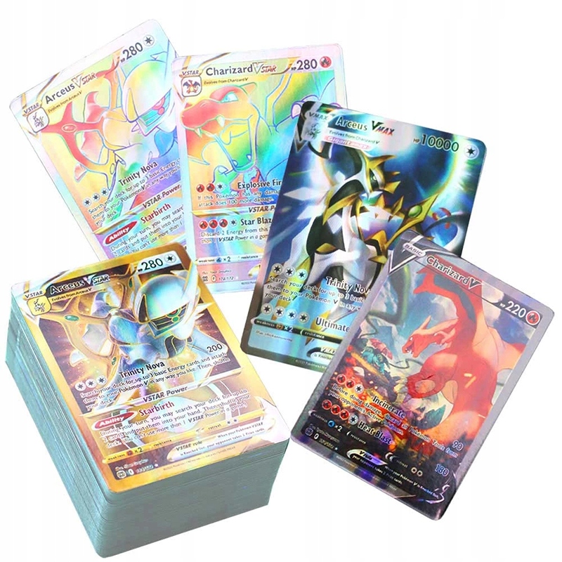 KARTY POKEMON GO VSTAR ZESTAW ZESTAW 100 szt - 12401431908 - oficjalne ...