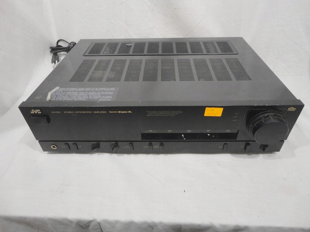 Wzmacniacz Stereo JVC AX-550 Moc 90W / kanał - 8493482129 - oficjalne ...