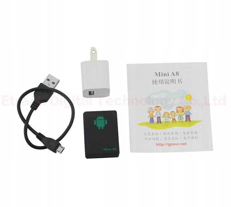 Mini A8 GSM GPRS LBS Tracker globalne śledzenie w - 12672503629 ...