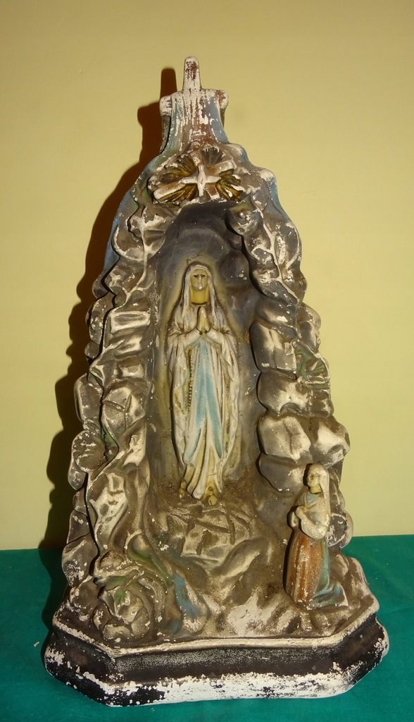 ANTYK 46 cm MATKA BOŻA W KAPLITCE - 14702636958 - oficjalne archiwum ...