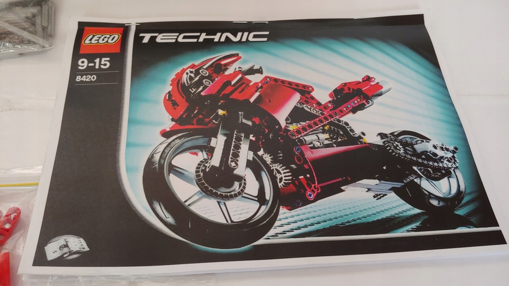 Lego Technic 8420 Street Bike Unikat - 8090656405 - oficjalne archiwum ...