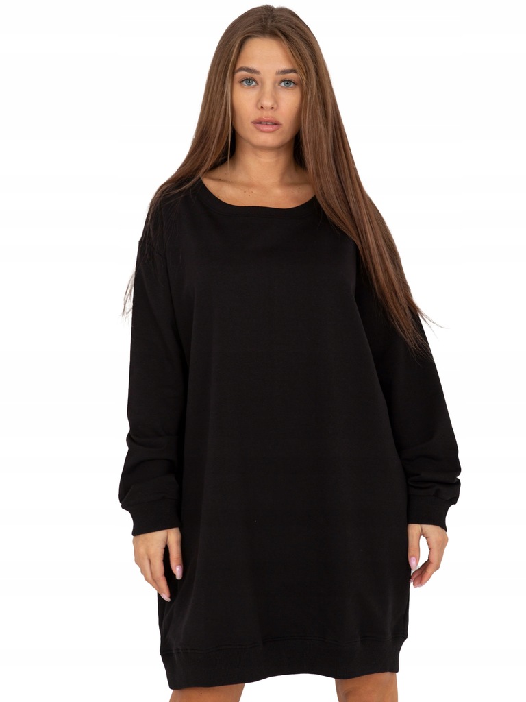 Luźna długa BLUZA DAMSKA oversize bawełna - 12962449458 - oficjalne archiwum Allegro