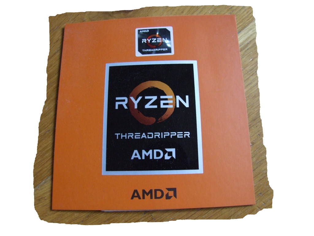 ORYGINALNA NAKLEJKA AMD RYZEN THREADRIPPER #11 - 13625771856 ...