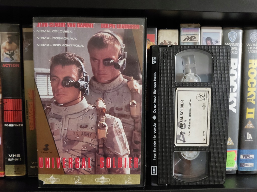 UNIWERSALNY ŻOŁNIERZ ## VAN DAMME / LUNDGREN## VHS - 13495023267 - oficjalne archiwum Allegro
