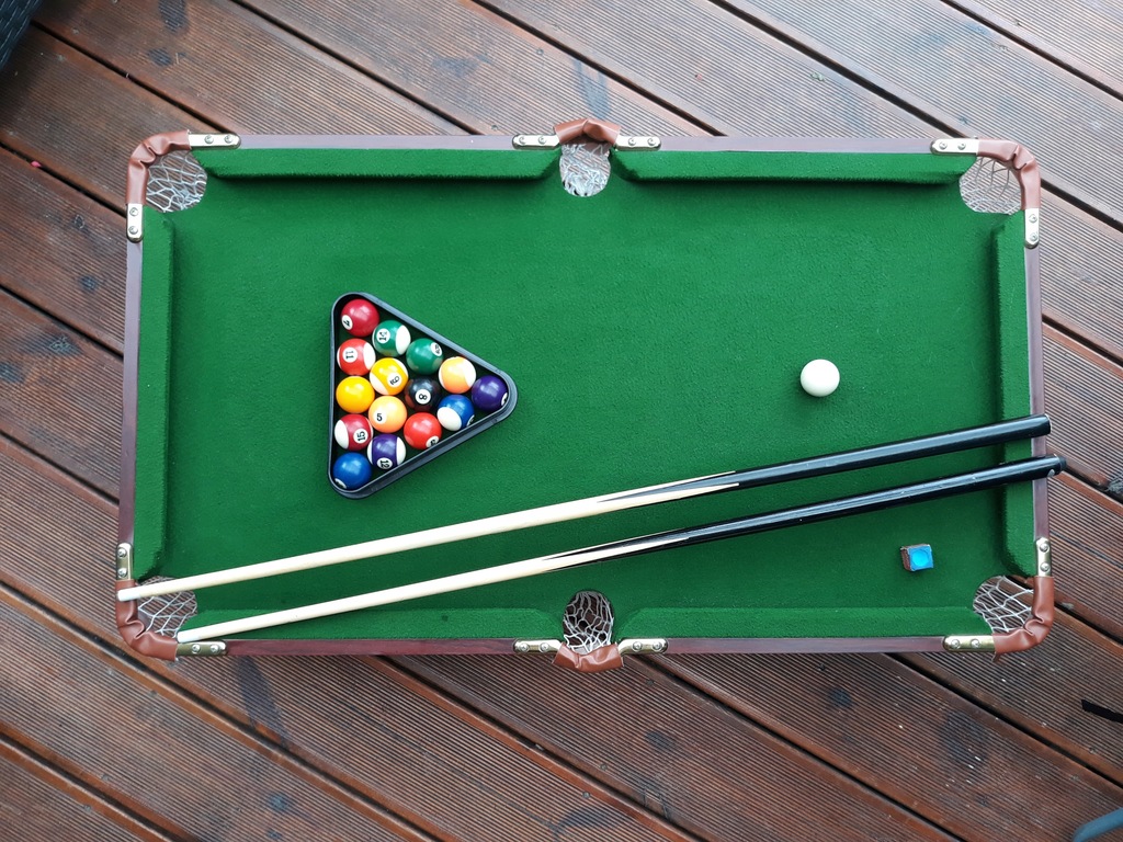 MINI STÓŁ BILARDOWY POOL BILARD !!!!!!!!!!!!!!!!!! - 8213420187 ...