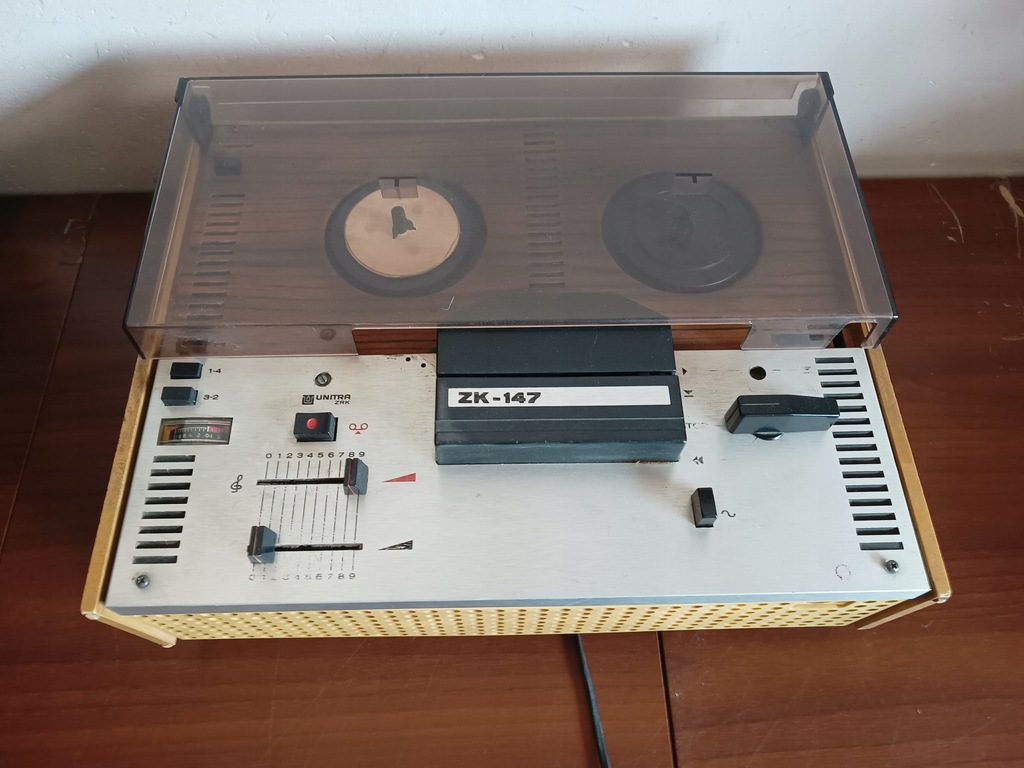 MAGNETOFON SZPULOWY ZRK UNITRA ZK-147 Z PRL - 15884151843 - oficjalne ...