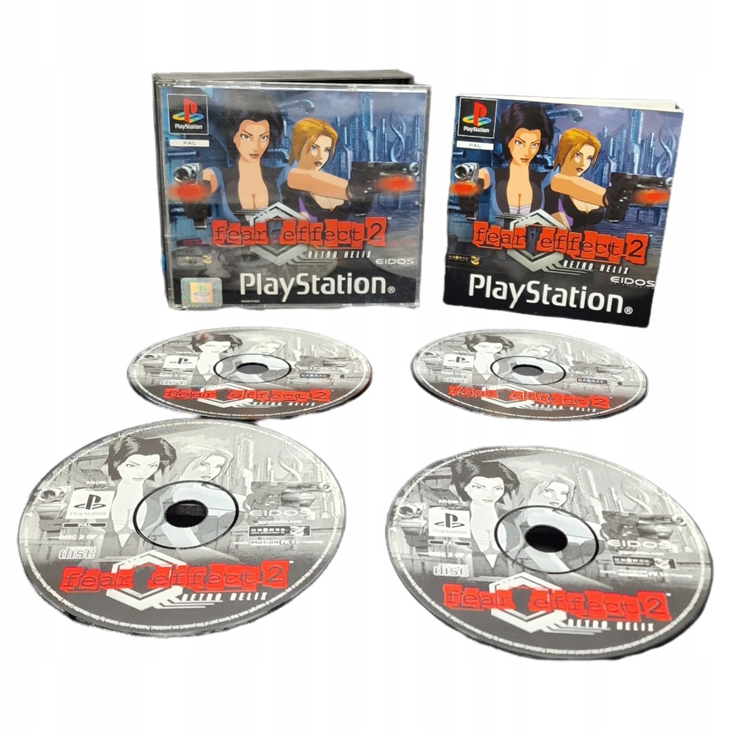 Fear Effect 2 Retro Helix | PlayStation (PSX PS1) - 12889857925 - oficjalne archiwum Allegro