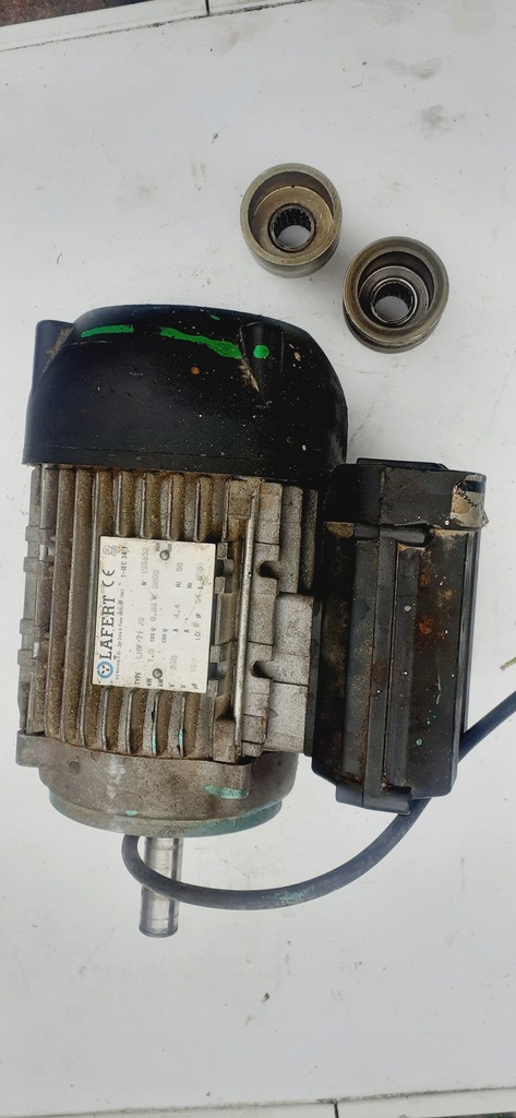 Silnik jednofazowy 1,5 KW 2800 Obr (zmiana obrotów - 12864644578 - oficjalne archiwum Allegro