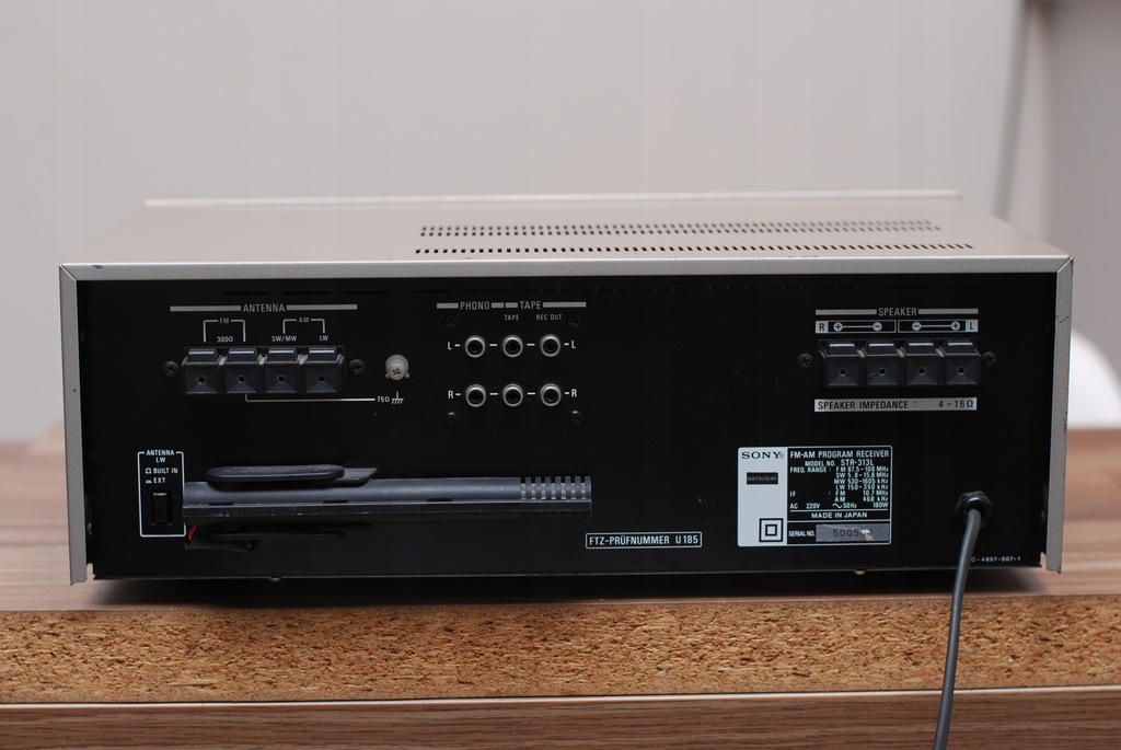 AMPLITUNER STEREO SONY STR-313L / VINTAGE / POZNAŃ - 7911495953 ...