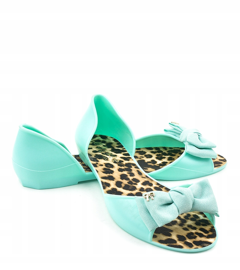 Niebieskie sandały klapki panterka KM01-8 37 - 9539885104 - oficjalne ...