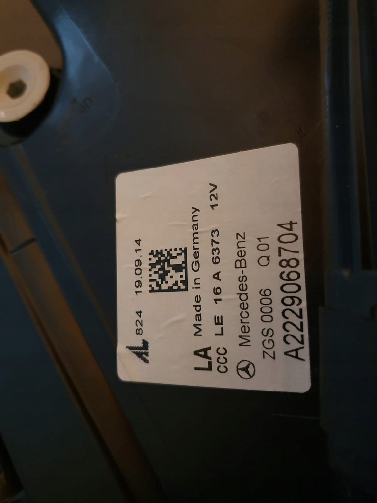 MULTIBEAM prawa lewa lampa Mercedes S w222 LIFT - 8966864803 ...