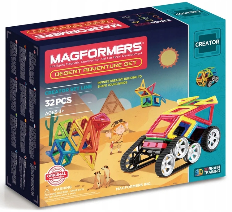 Klocki Magnetyczne Creator Adventure Magformers - 12878564243 ...