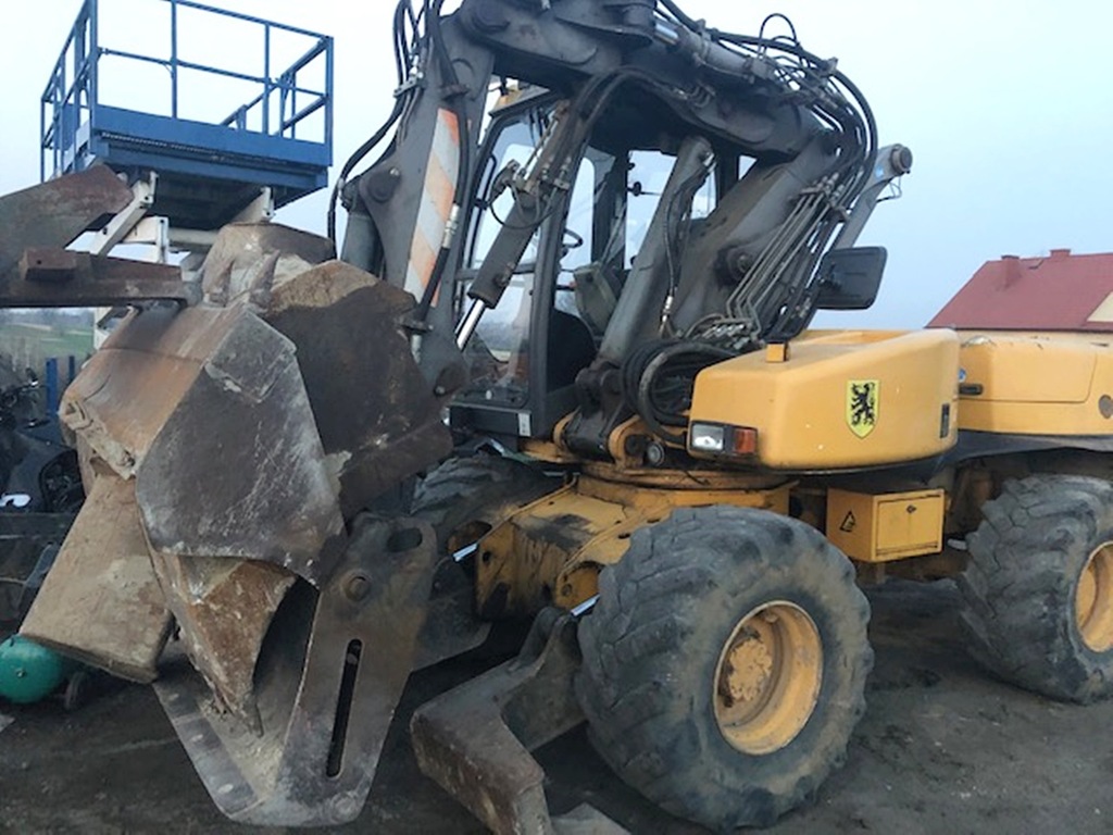 KOPARKA KOŁOWA MECALAC 12MXT 12 MXT OSPRZĘT - 7966988031 - oficjalne archiwum Allegro