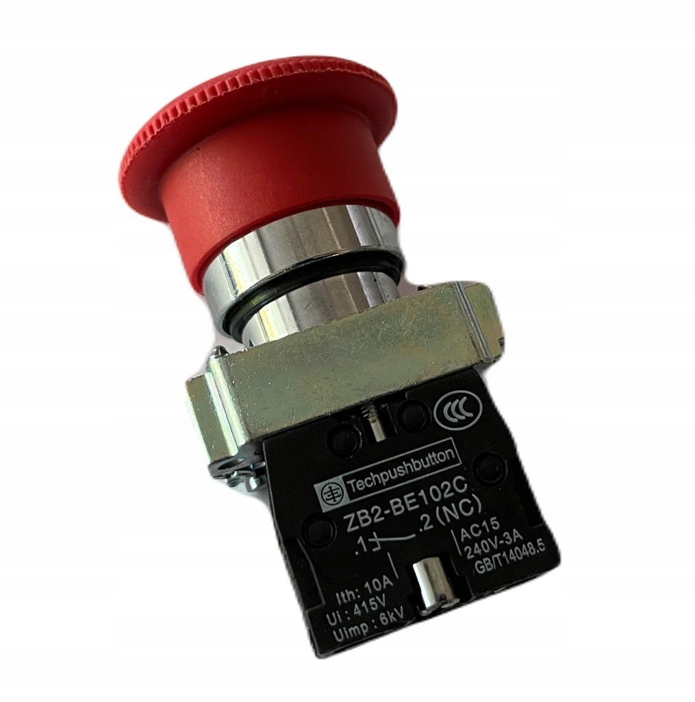 PRZYCISK BEZPIECZEŃSTWA GRZYBEK /BS542 fi 22 NC - 13664389504 ...