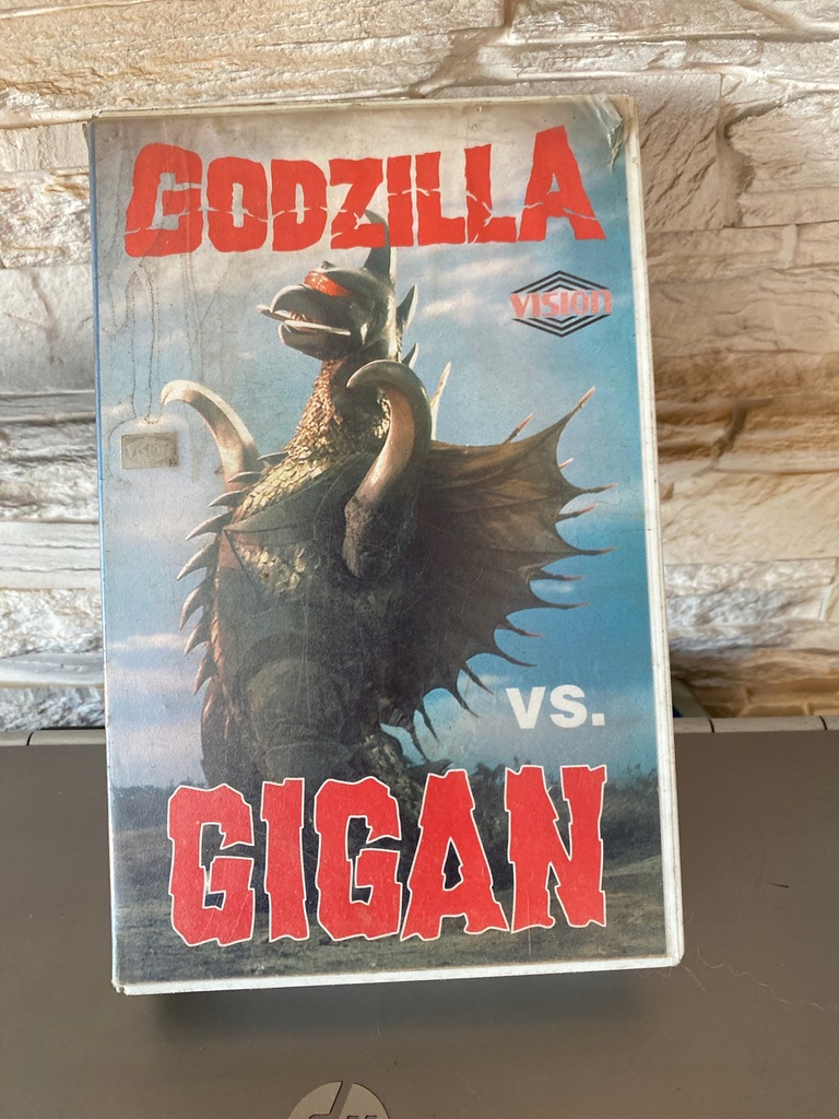 Godzilla vs Gigan VHS Vision Mega Unikat - 12842458881 - oficjalne ...