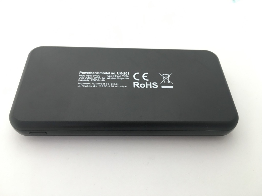 POWER BANK POWERBANK ŁADOWARKA INDUKCYJNA 10000mAh - 8764122065 ...