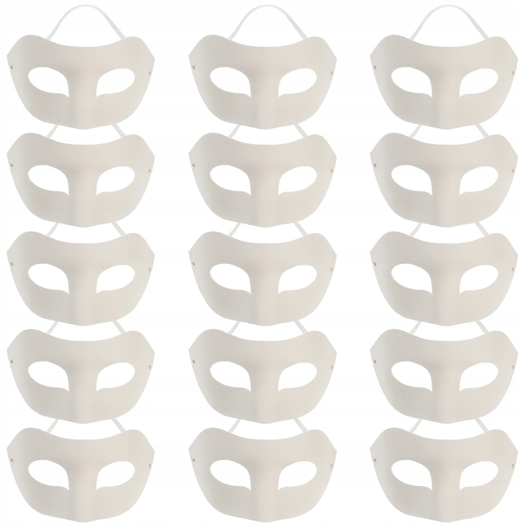 Bulk Toys DIY Pulp Mask Paper Eye Masks 15 Pcs - 13364440762 ...