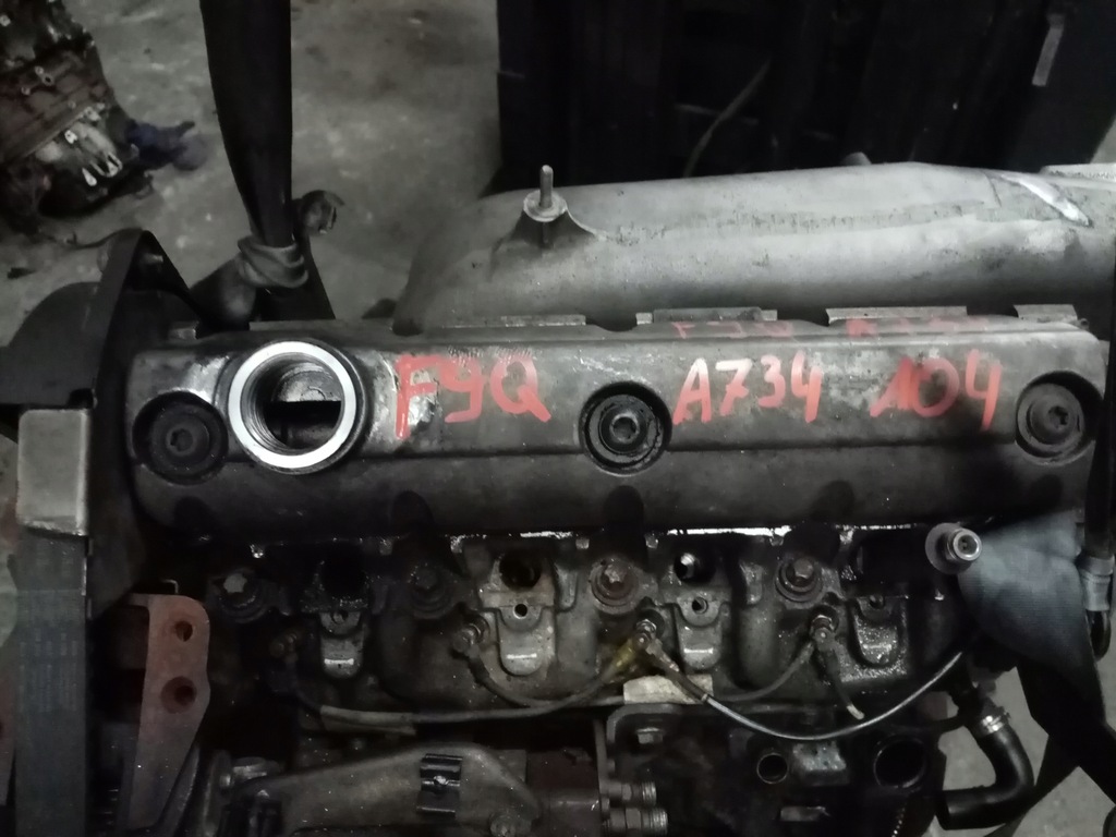 SILNIK BEZ OSPRZĘTU RENAULT LAGUNA F9Q A734 - 9922190953 - oficjalne archiwum Allegro