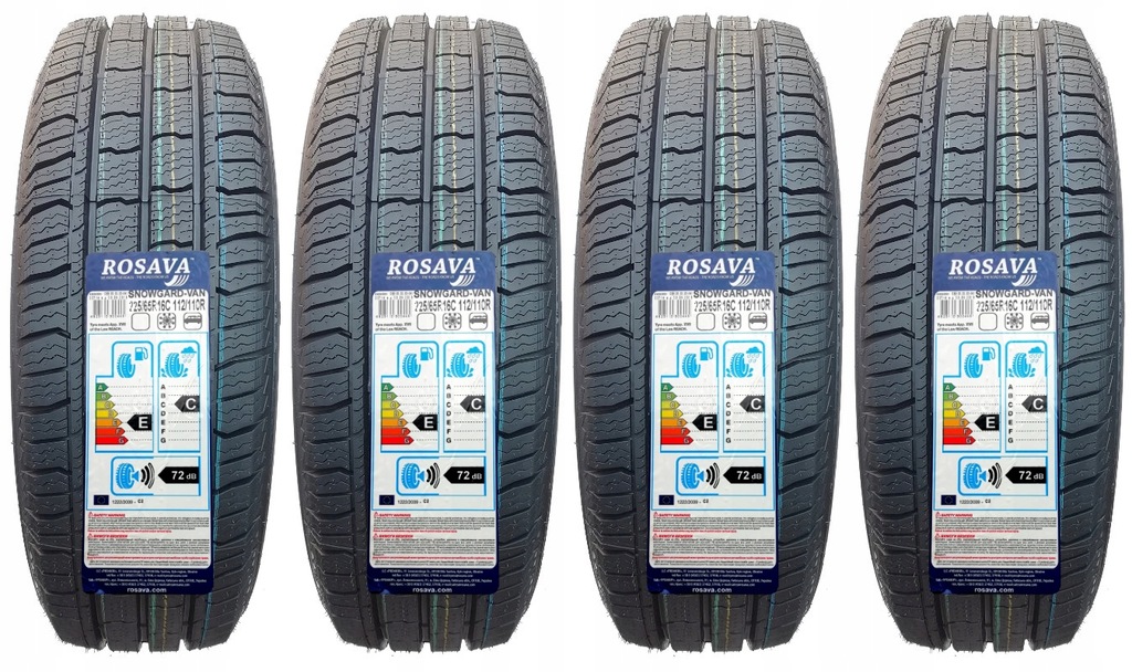 4x 225/65r16c ROSAVA SNOWGARDVAN opony zimowe 2019 - 8337602116 - oficjalne archiwum Allegro