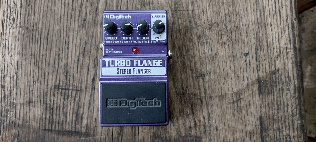 Digitech TURBO FLANGE X-SERIES Stereo Flanger - 12219544303 - oficjalne ...