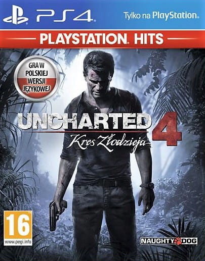 Uncharted 4 Kres Złodzieja PL dubbing PS4 - 8785358915 - oficjalne archiwum Allegro