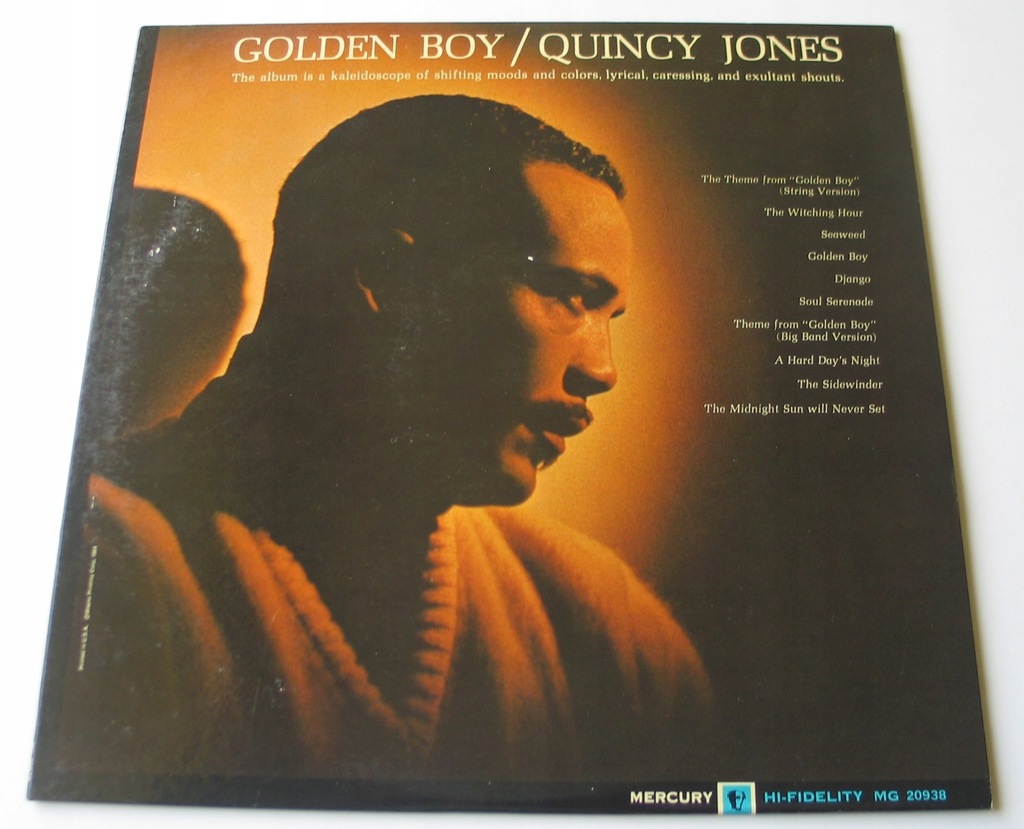 Quincy Jones - Golden Boy (LP) 1st US ex++ - 12608931468 - oficjalne archiwum Allegro
