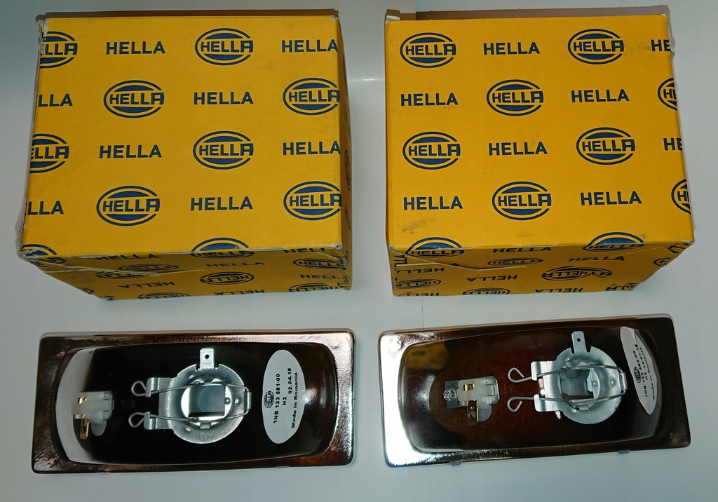 NOWE HALOGENY HELLA BMW E23/E24/E28/E30 ORYGINALNE - 7824220959 - oficjalne archiwum Allegro