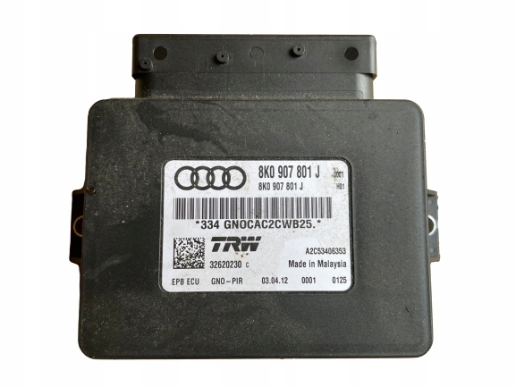 MODUŁ HAMULCA RĘCZNEGO AUDI A4 B8 LIFT 8K0907801J - 12940560293 - oficjalne archiwum Allegro