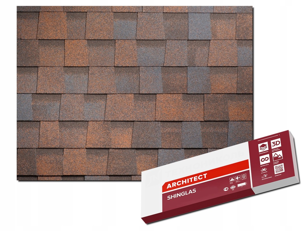 Gont bitumiczny papowy 3D laminowany Jazz Sevilla - 12050868673 - oficjalne archiwum Allegro