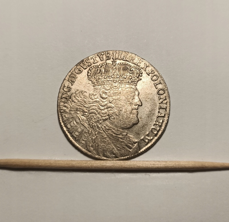 August III Sas ORT 1755 EC - 12651104647 - oficjalne archiwum Allegro