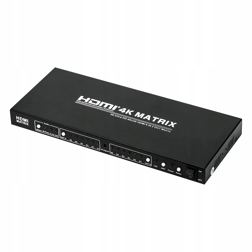 MATRIX SWITCH SPLITTER MATRYCA HDMI 6x2 ULTRAHD 4K - 11128540859 ...