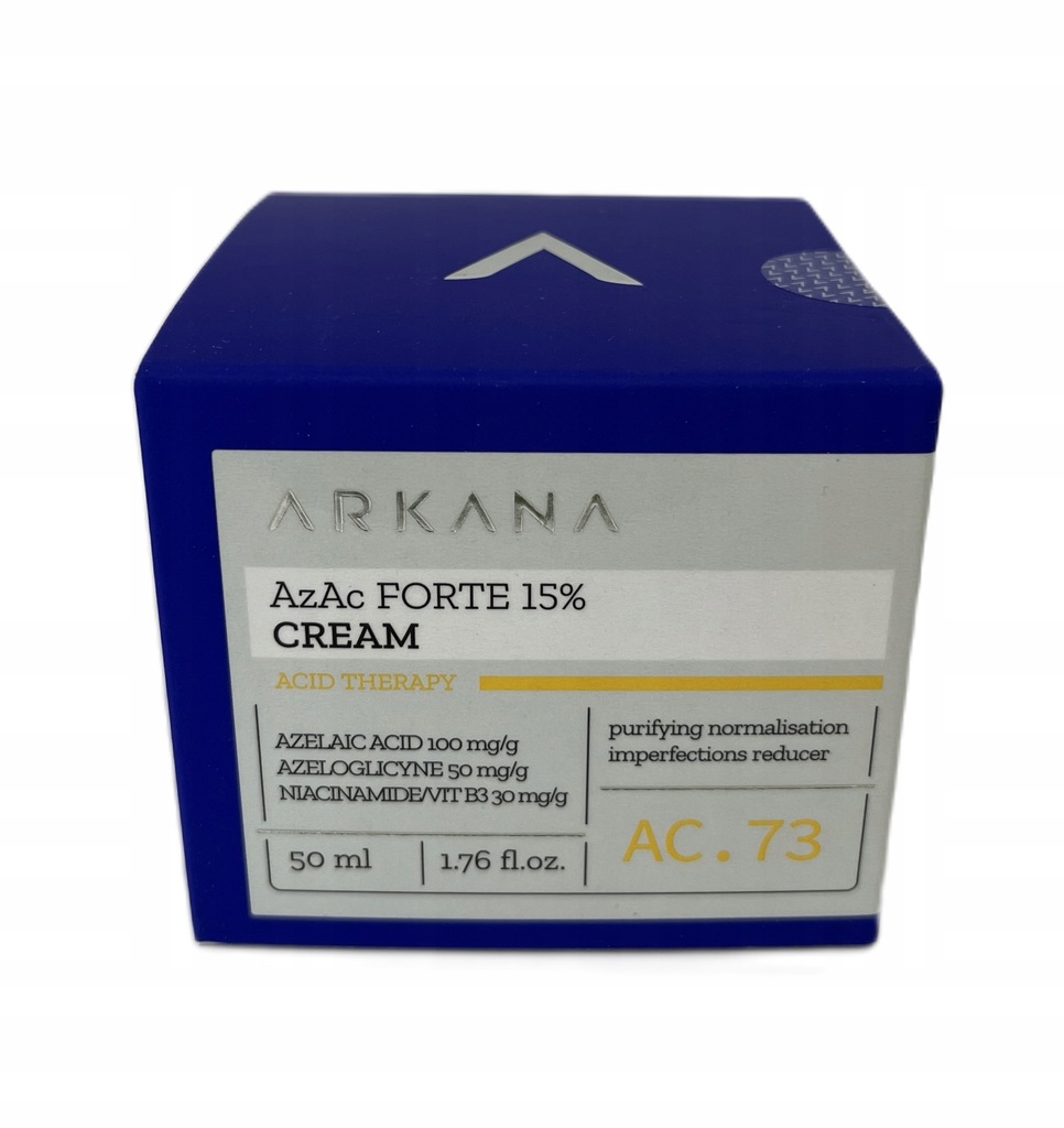 Arkana AzAc Forte 15% krem z kwasem azelainowym i azeloglicyną na noc ...