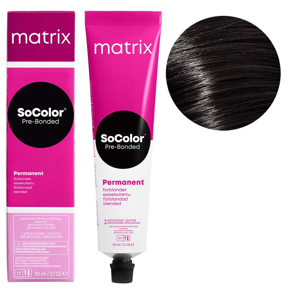 MATRIX SOCOLOR - 4N - FARBA DO WŁOSÓW 90ml - 11983245609 - oficjalne ...
