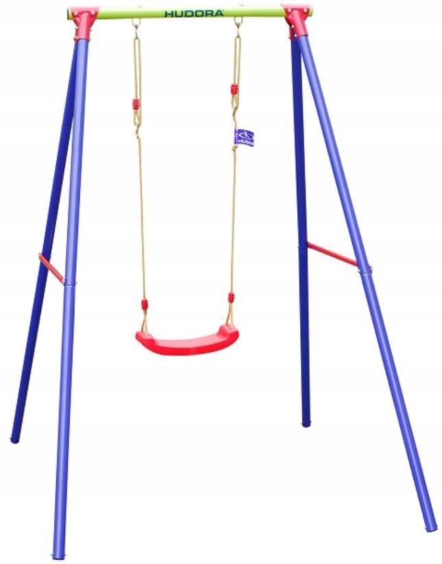 Huśtawka ogrodowa Hudora Swing Set Single - 12611555927 - oficjalne archiwum Allegro