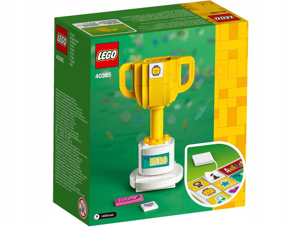 Купить LEGO 40385 Круглосуточный золотой VIP-кубок Лиги чемпионов ...