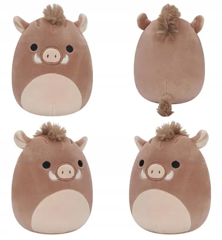 Squishmallows, pluszowa maskotka mini dzik Warren - 13409845244 - oficjalne archiwum Allegro