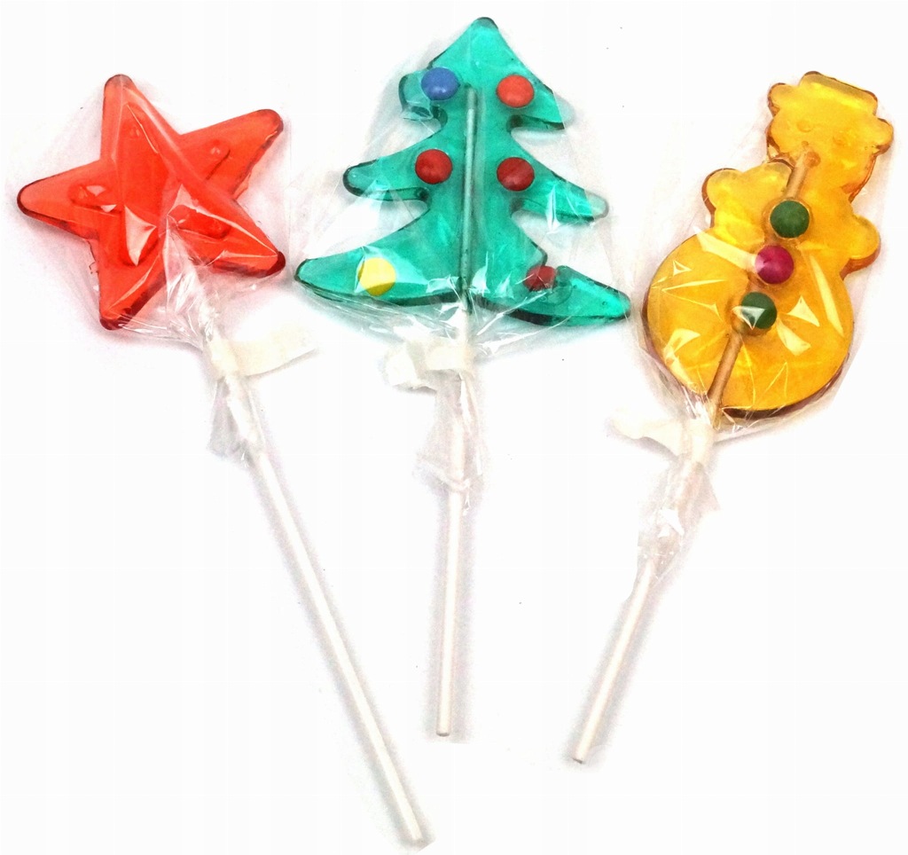 Caramella Lizak Lizaki Choinka Świąteczny Mix 1SZT - 11456720707 ...