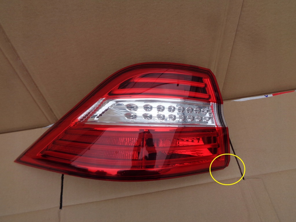 LAMPA LEWY TYŁ LED MERCEDES ML W166 - 9040377536 - oficjalne archiwum ...