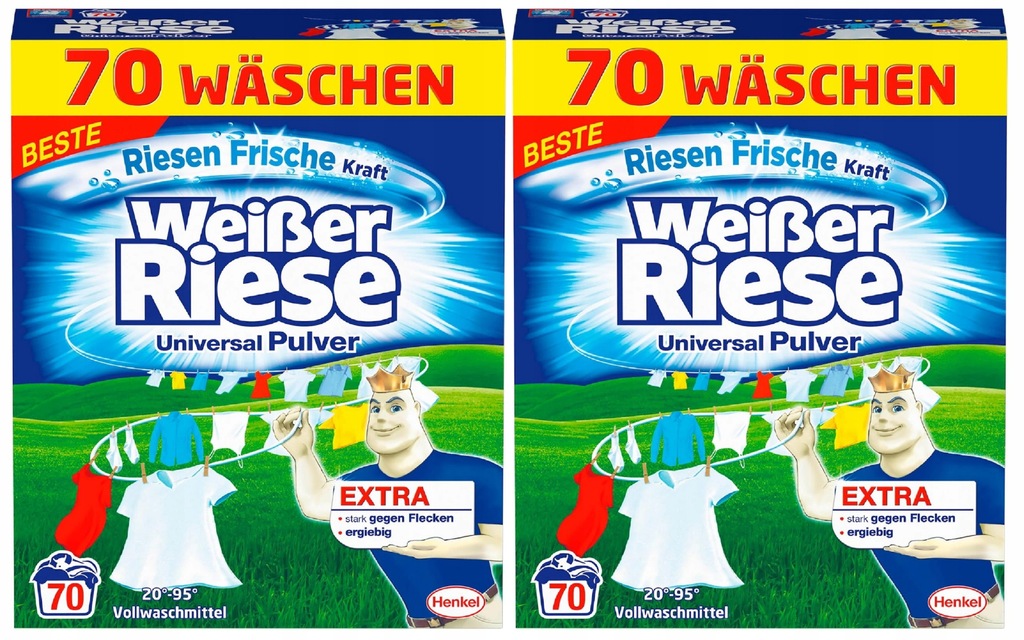 Proszek prania Universal WEISER RIESE 70Prań 3,85 - 13284921985 ...