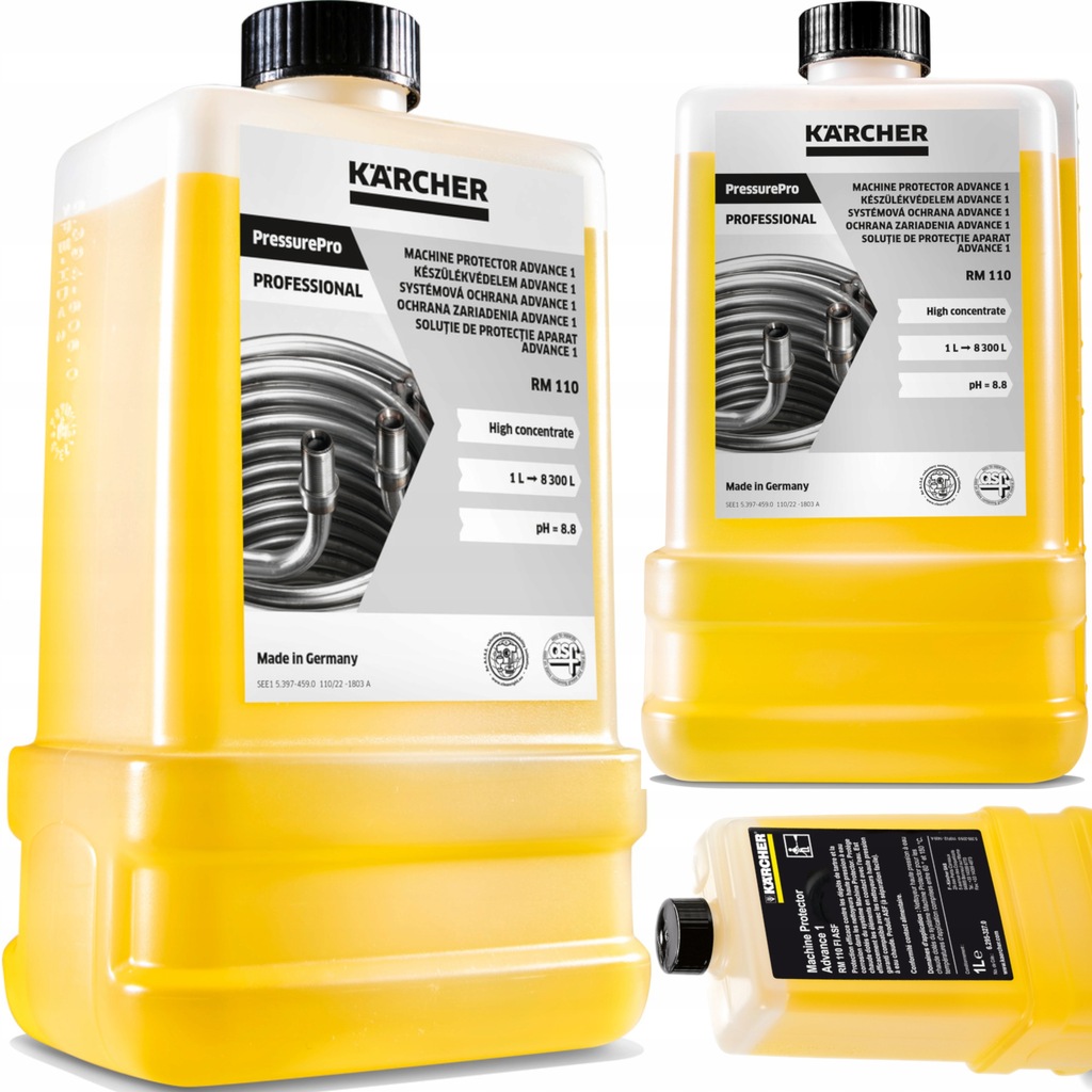 PŁYN ZMIĘKCZAJĄCY WODĘ ŚRODEK KARCHER RM110 DO HDS - 8308705264 ...