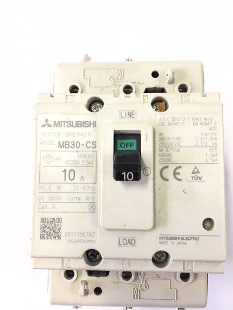 MITSUBISHI NB30-CS Wyłącznik kompaktowy 10A - 7236090118 - oficjalne ...
