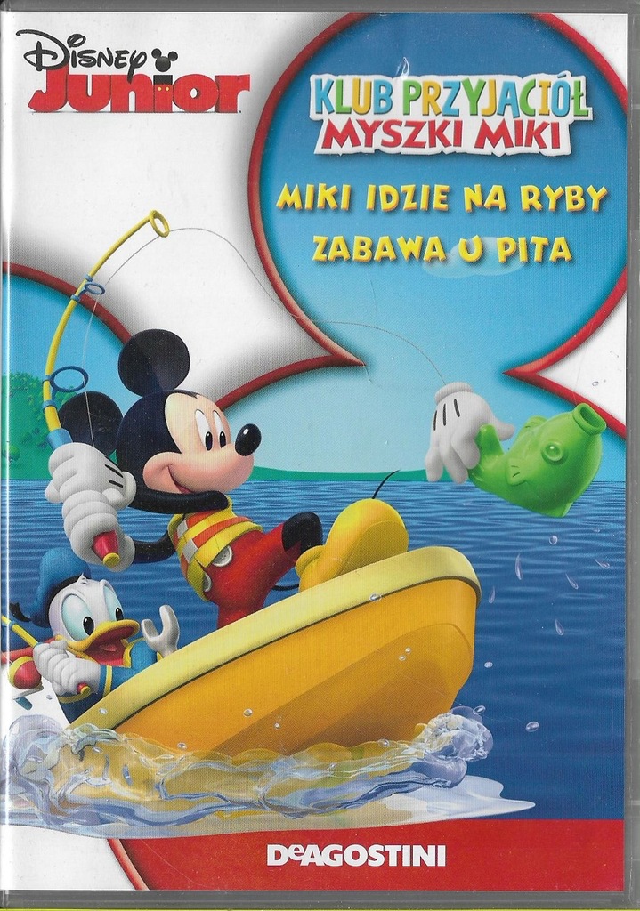 Klub Przyjaciół Myszki Miki Miki idzie na ryby DVD - 12590766497 - oficjalne archiwum Allegro