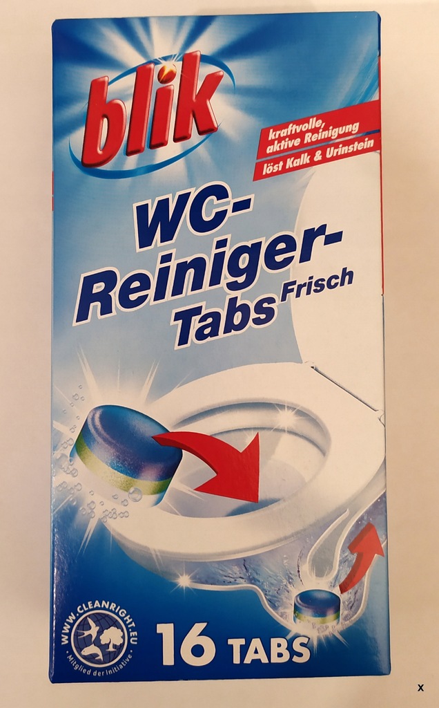 Blik tabletki do czyszczenia toalety Frisch 16 szt - 12640825539 ...