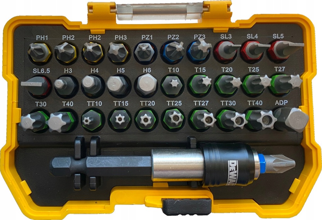 DeWALT DT7969 Zestaw bitów końcówek 32szt - 12405164223 - oficjalne ...