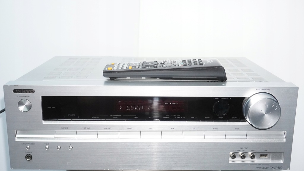 Amplituner 5.1 Onkyo TX-SR309 NOWY UKŁAD DSP BEZ WADY FABRYCZNEJ GWARANCJA - 14292587568 ...