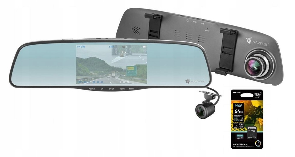 REJESTRATOR NAVITEL MR250 NV+KAMERA.COFANIA + 64GB - 13957163873 ...